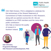 Shared Commitment to Public Involvement- One Year On | Public Health ...
